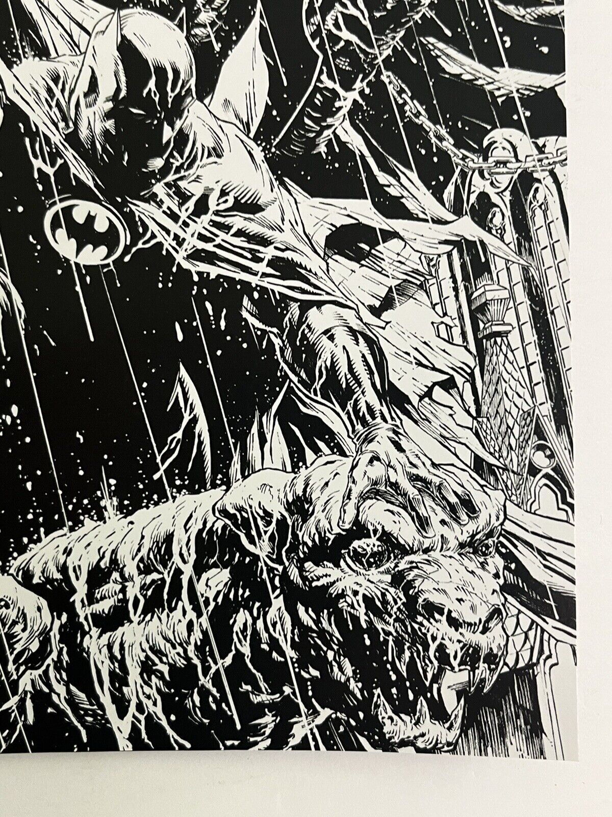 Batman Spawn #1 CVR L 1:25 Jason Fabok B&W + a 2022 NM SET DC Comics ...