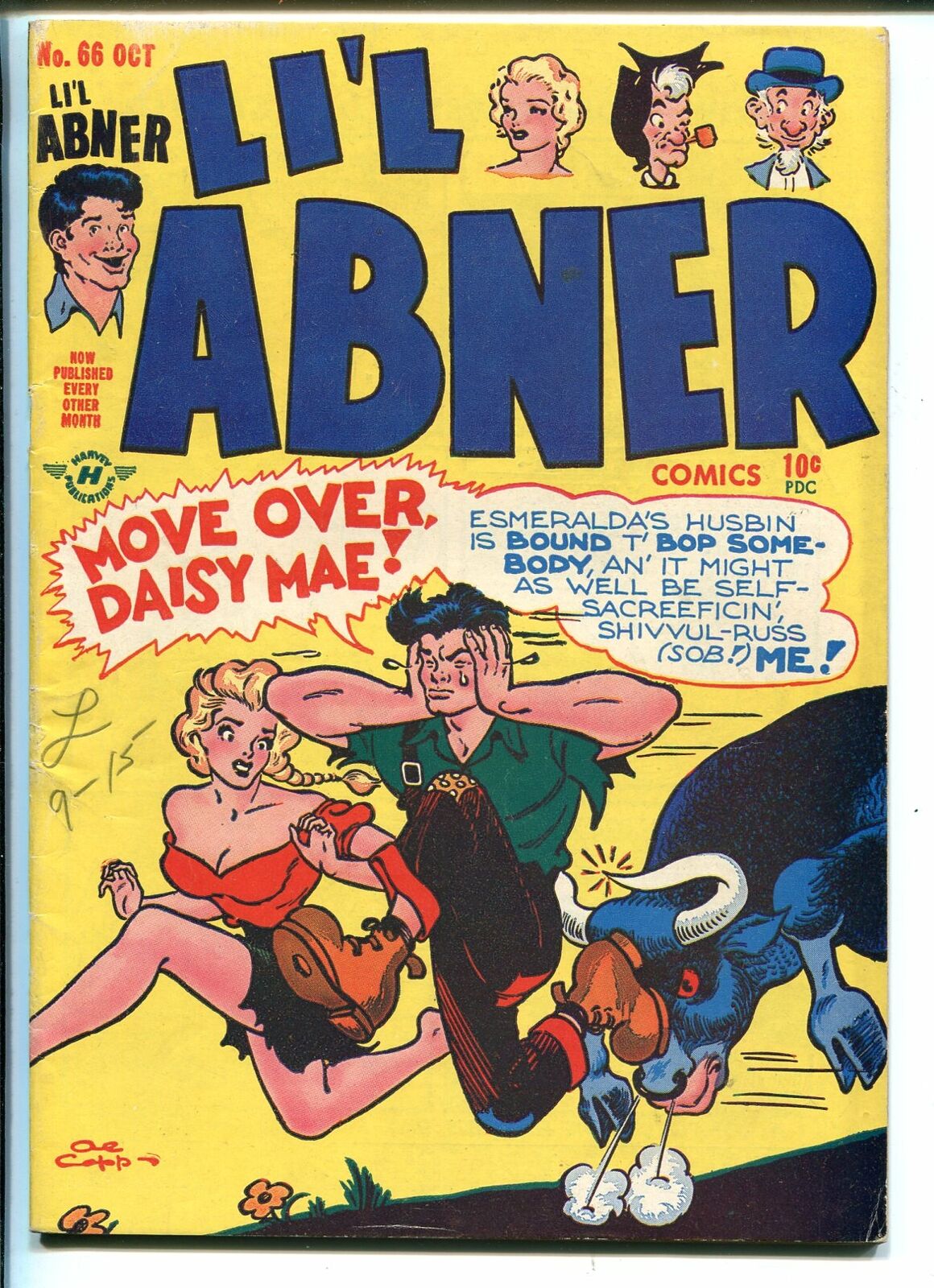 Li"L Abner #66 1948-Harvey-Daisy Mae-Al Capp-Sadie Hawkins Day-Fn Minus ...