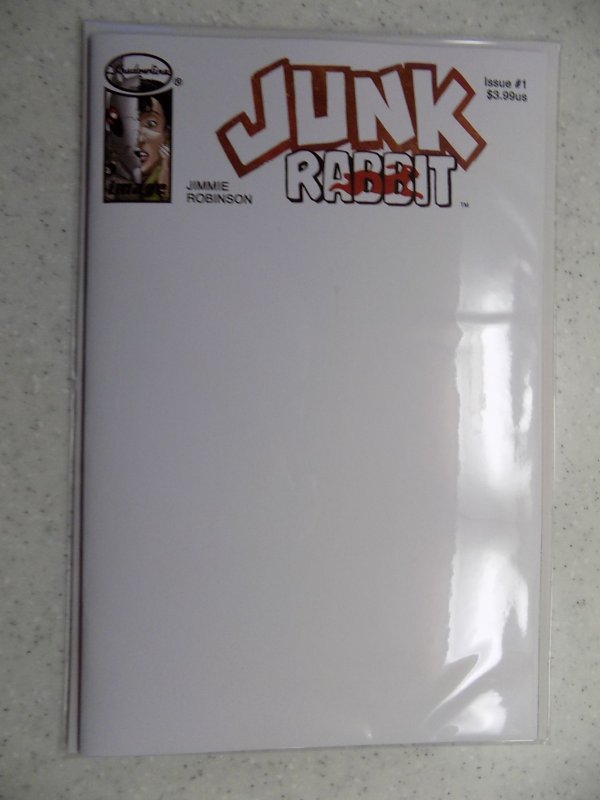 Junk Rabbit # 1 White Blank Image Jimmie Robinson (2023) | Comic Books ...
