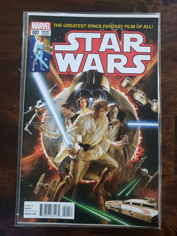 Star Wars 1 1:50 ratio variant Alex Ross | Comic Books - Modern Age ...