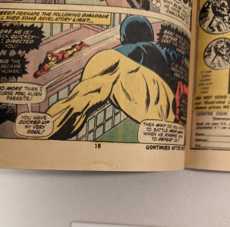 Iron Man #63 FN/VF 7.0 (Marvel 1973) Early Dr. Spectrum Appearance ...