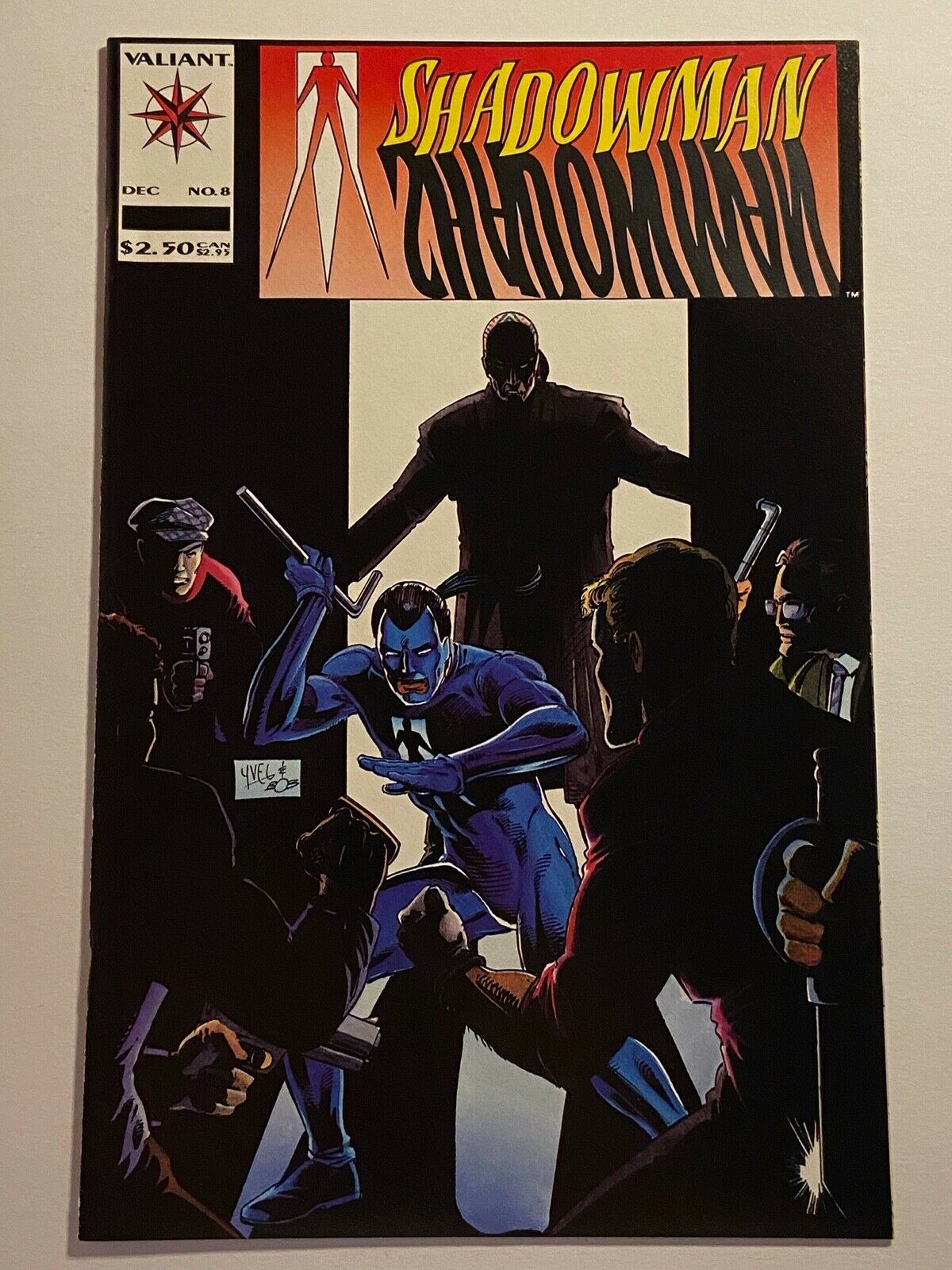 Shadowman #8 1st Appearance of Master Darque 1992 Valiant Comics ...