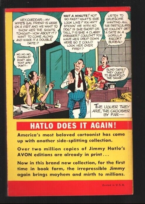 Brand New Cartoons by Jimmy Hatlo #639 1955-Avon-Wacky cartons by ...