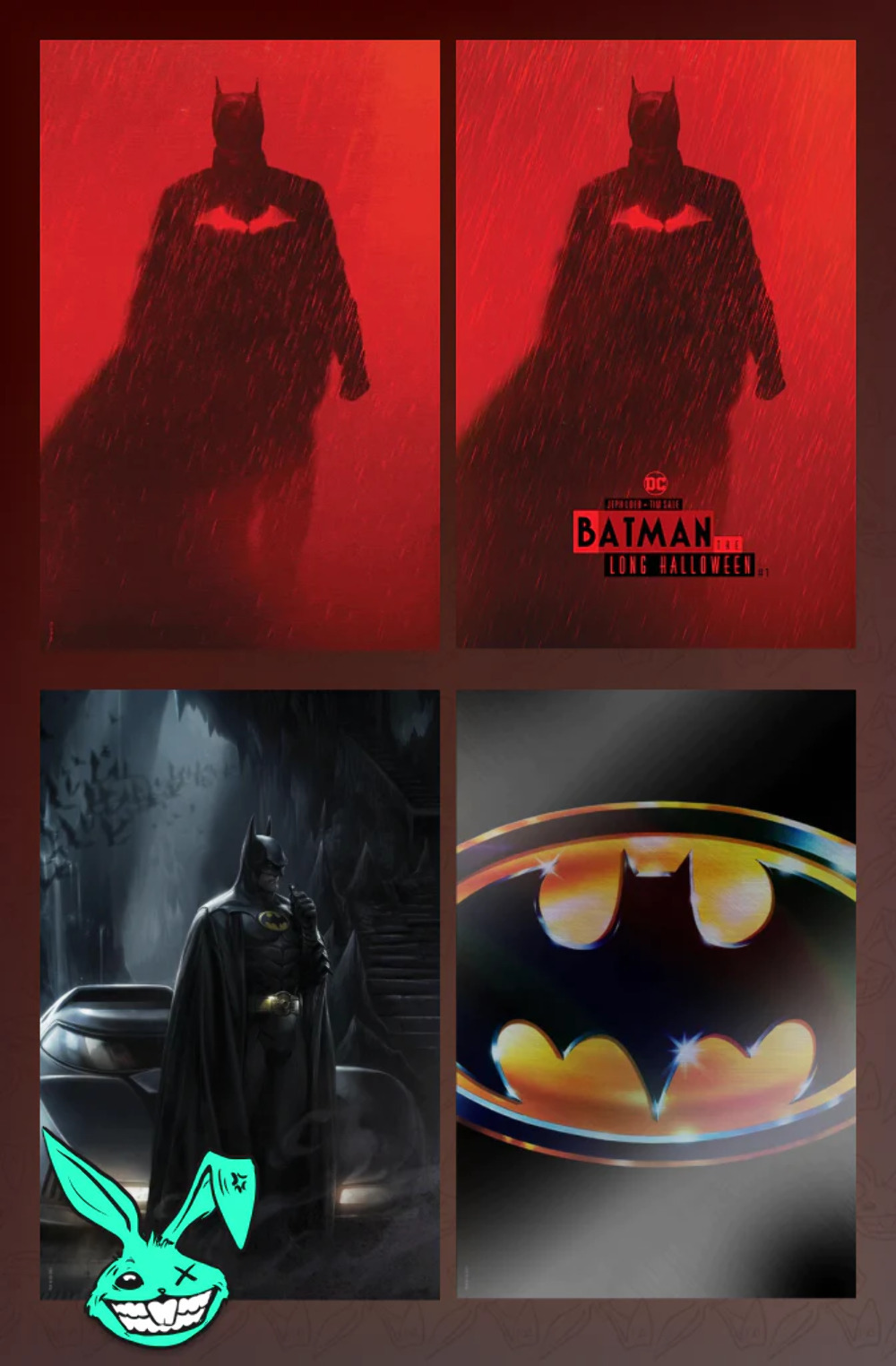 Bat Bundle | “The Batman” Movie Poster Set + Batman 89 #1 Variant Set ...