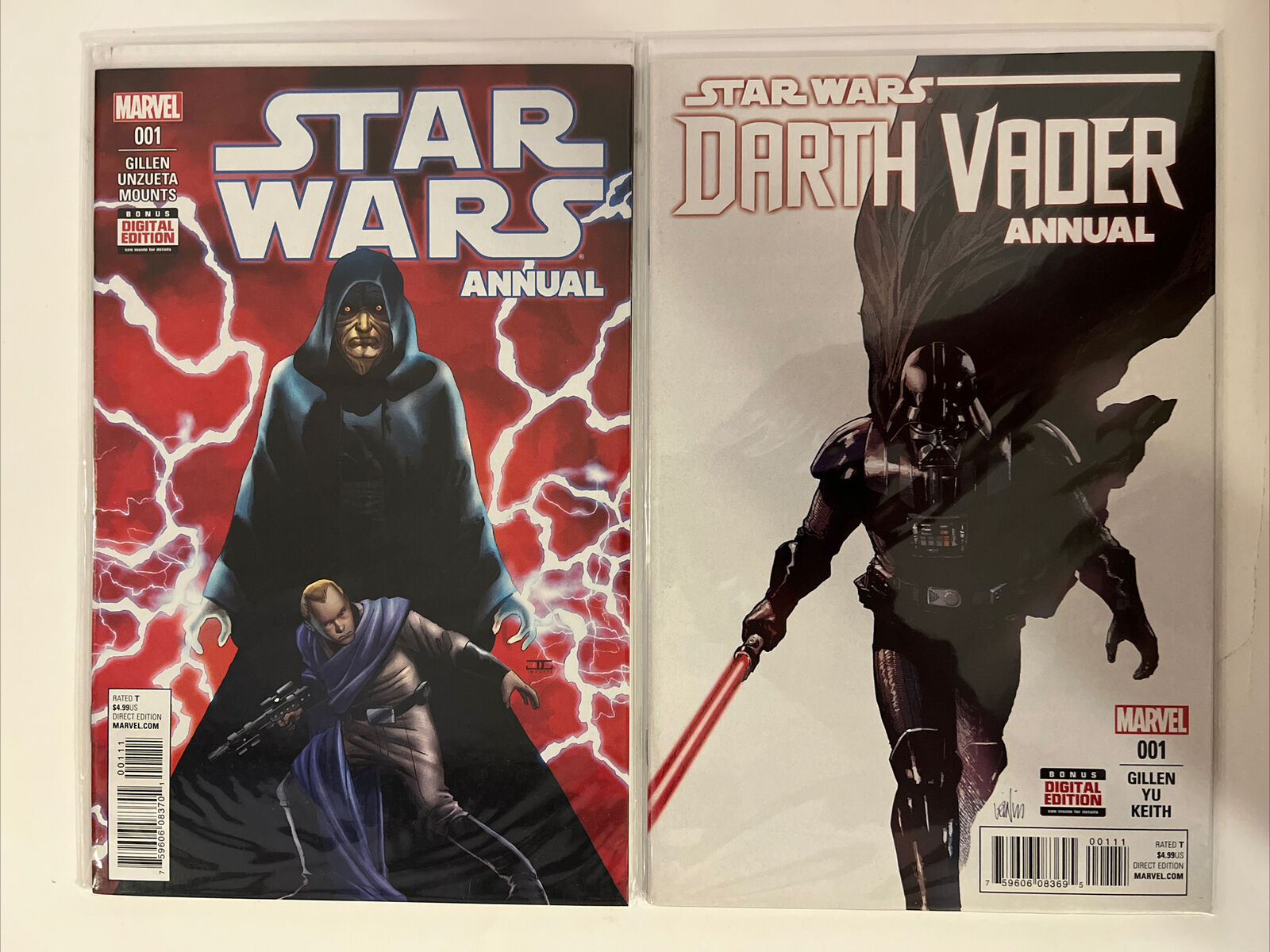 Star Wars Annual #1 + Darth Vader #1 Bagged Boarded | Comic Books ...