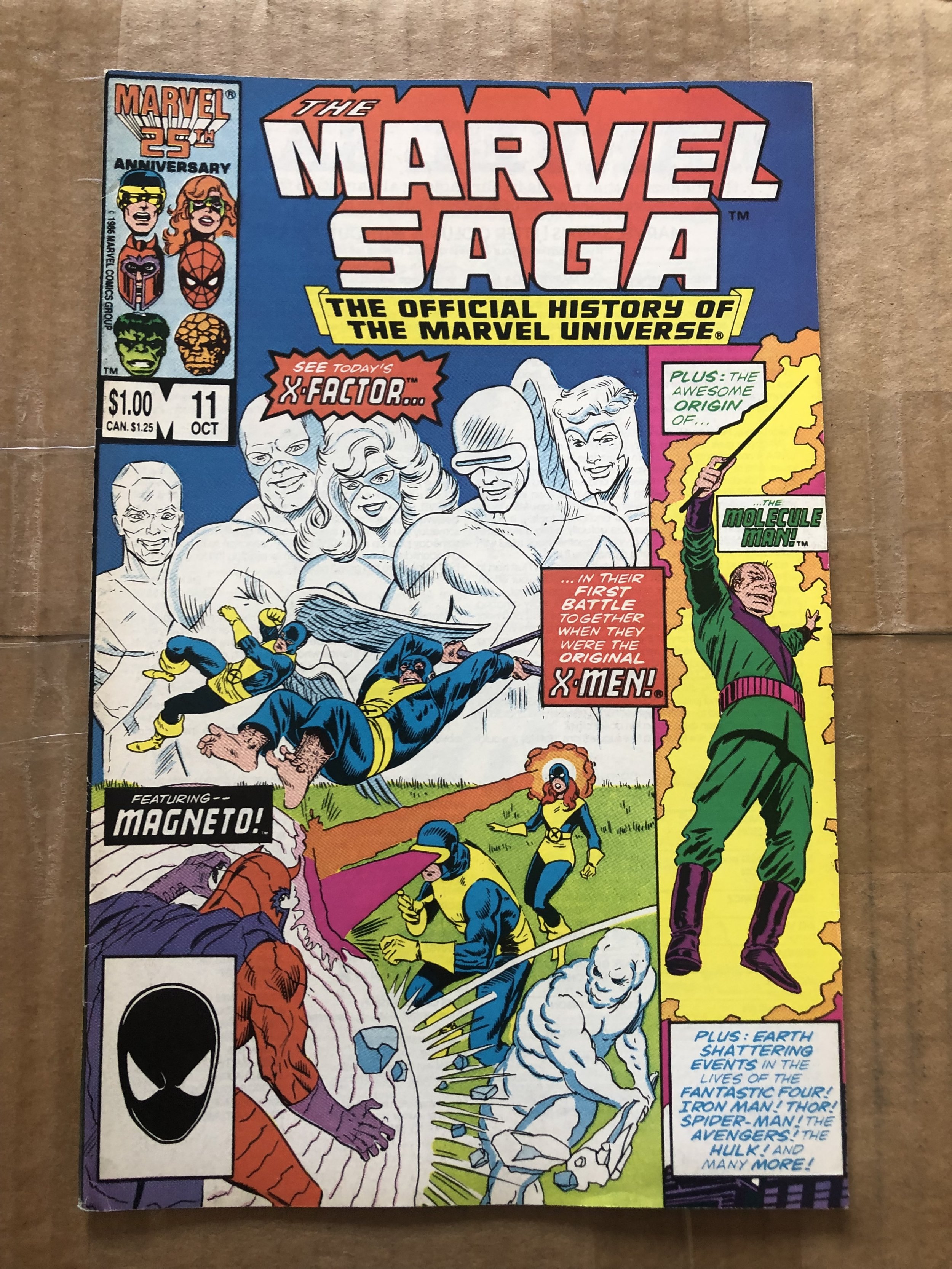 The Marvel Saga The Official History of the Marvel Universe #11 Direct ...