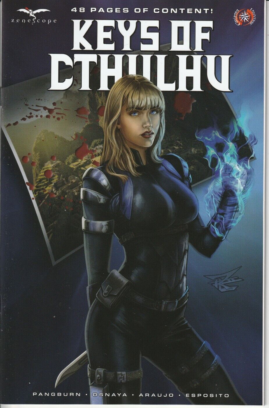 Keys of Cthulhu Cover C Grimm Universe GFT Zenescope NM Leary | Comic ...