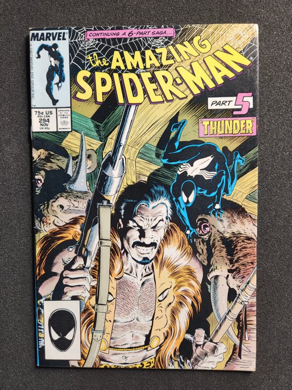 The Amazing Spider-Man #294 Direct Edition (1987) VF+ | Comic Books ...