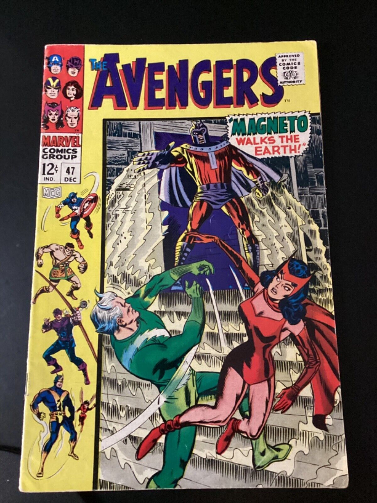 Marvel Comics, Avengers #47, 1967, 1st Dane Whitman, Look! | Comic ...