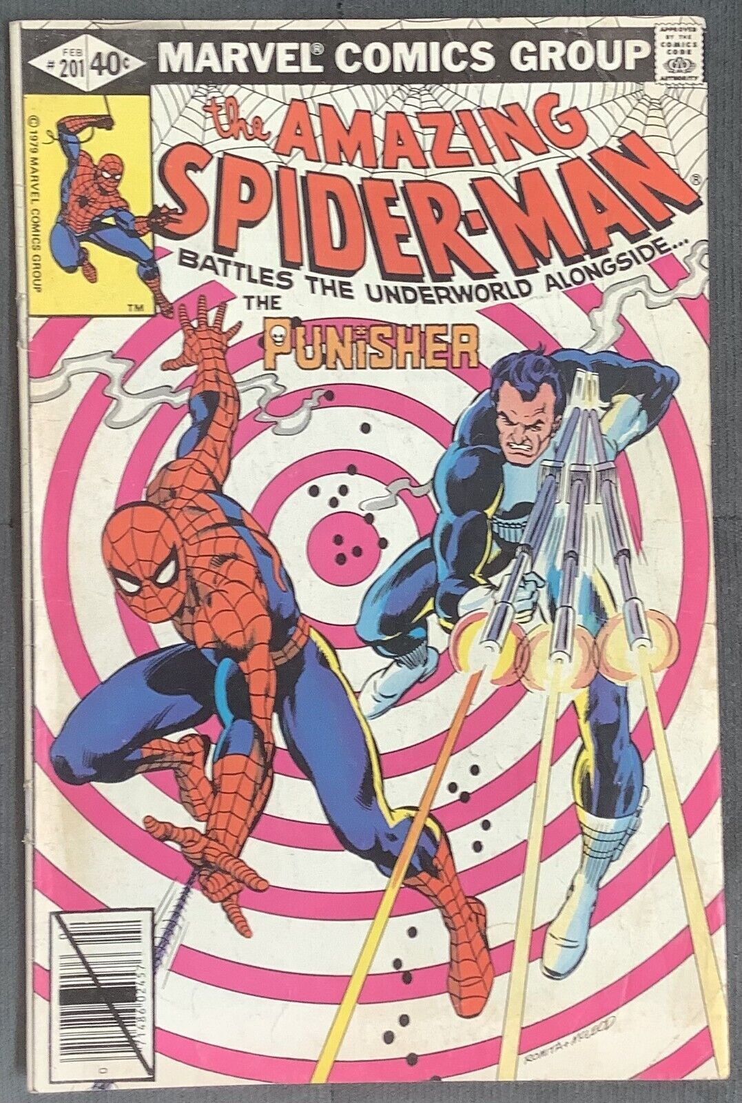 Amazing Spider-Man #201 (1980, Marvel) Punisher Appearance. Lower Grade ...