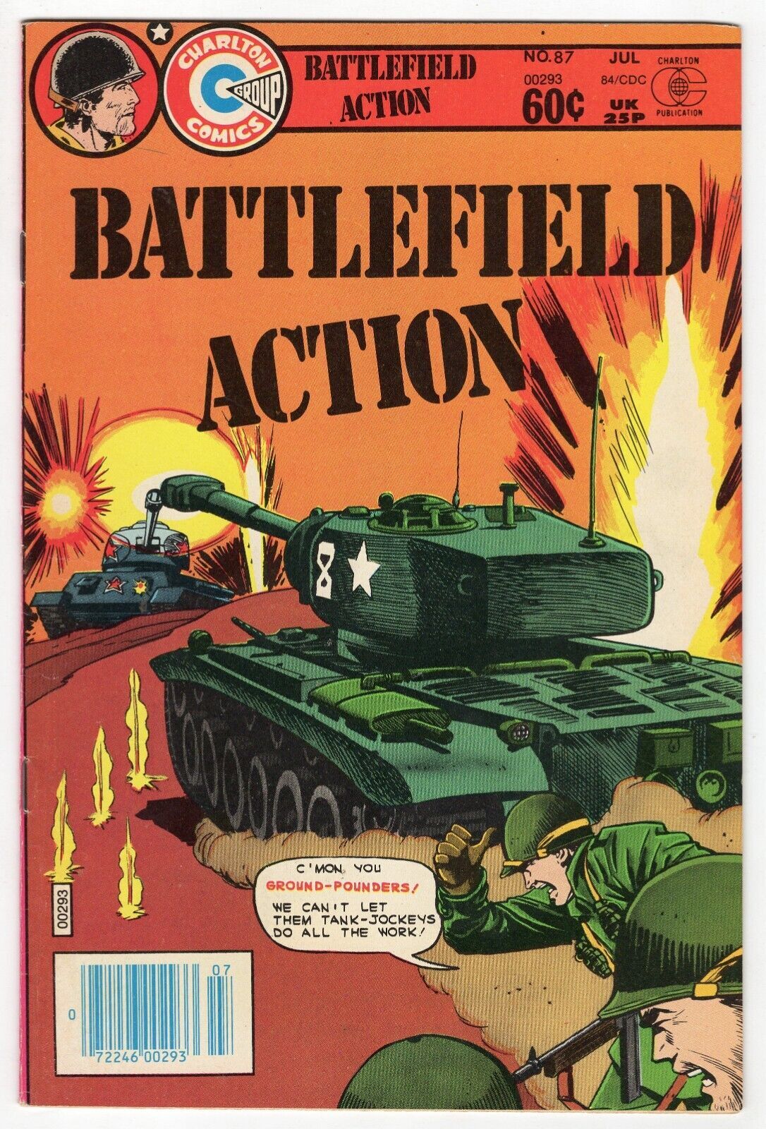 Battlefield Action #87 VINTAGE 1984 Charlton Comics | Comic Books ...