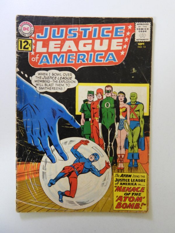 Justice League of America #14 (1962) VG- condition 3/4" cumulative ...