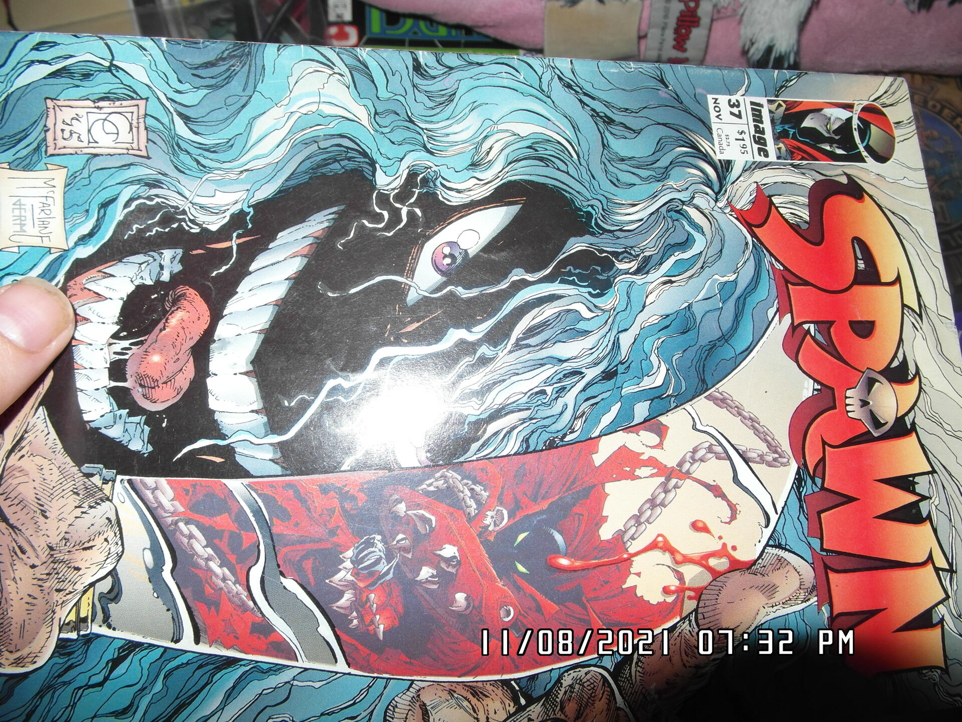 Spawn #37 (1995) FN 6.0 1st Cover Appearance and ORIGIN OF FREAK KEY ...