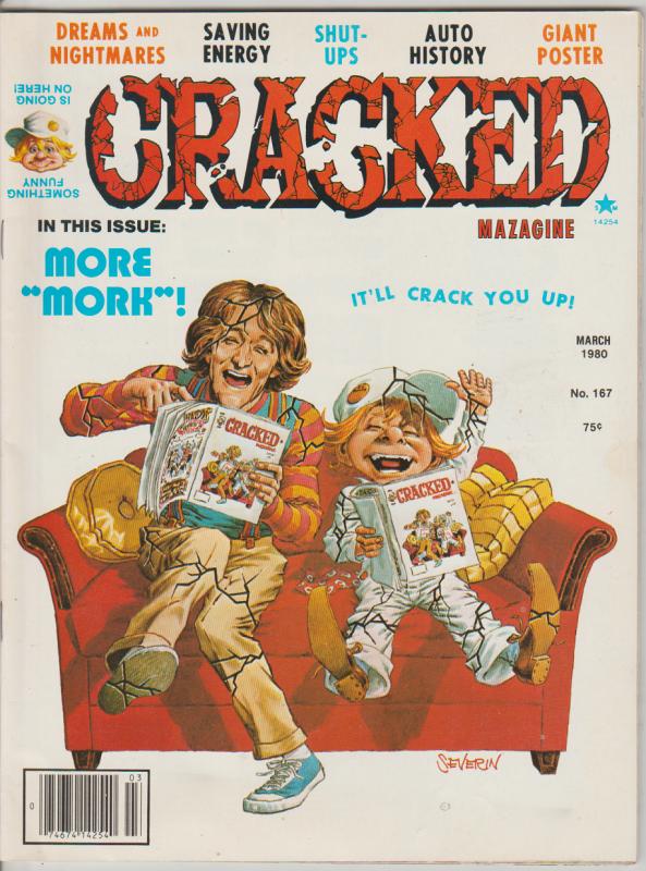 Cracked #167 - Humor Comic Magazine | Comic Books - Bronze Age, Humor ...