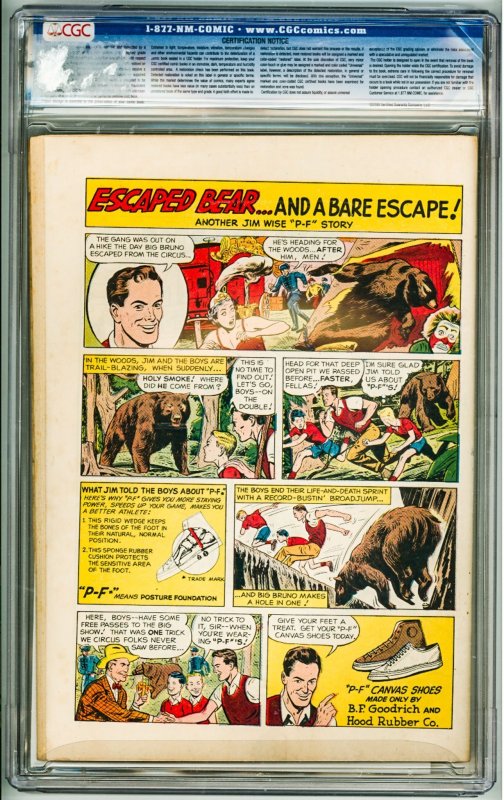 Detective Comics #149 (1949) CGC 6.5! White Pages! sticker residue back ...