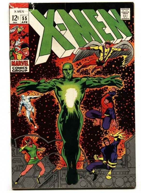 X-Men #55 Comic Book 1969-Marvel Comics-Vince Colletta Barry Smith ...