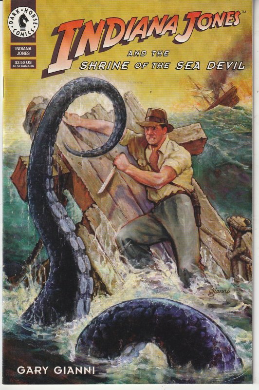Indiana Jones and the Shrine of the Sea Devil (1994) | Comic Books ...