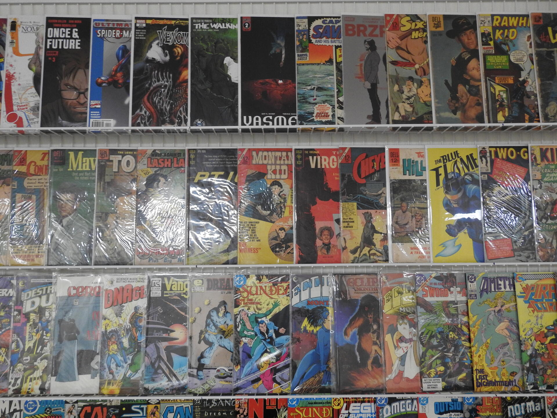 Huge Lot of 180 Comics W/ Conan, GI Joe, New Teen Titans Avg FN ...
