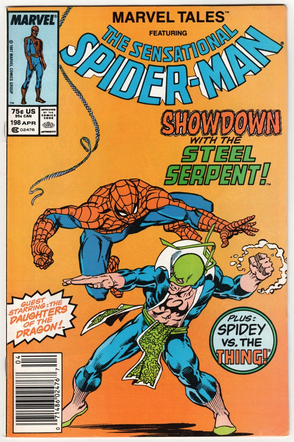 Marvel Tales Featuring Sensational Spider-Man #198 (Marvel, 1987) FN ...