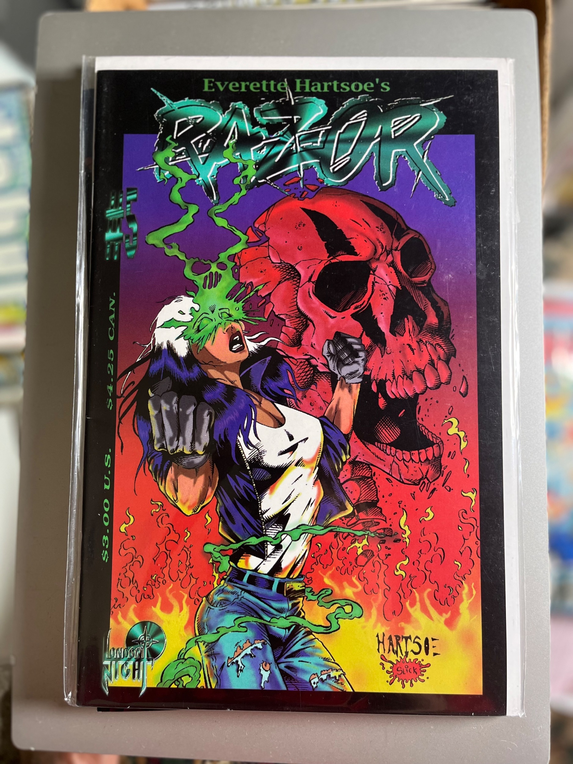 Razor: Burn #1 - 5 (1994 London Night) Complete Set | Comic Books ...