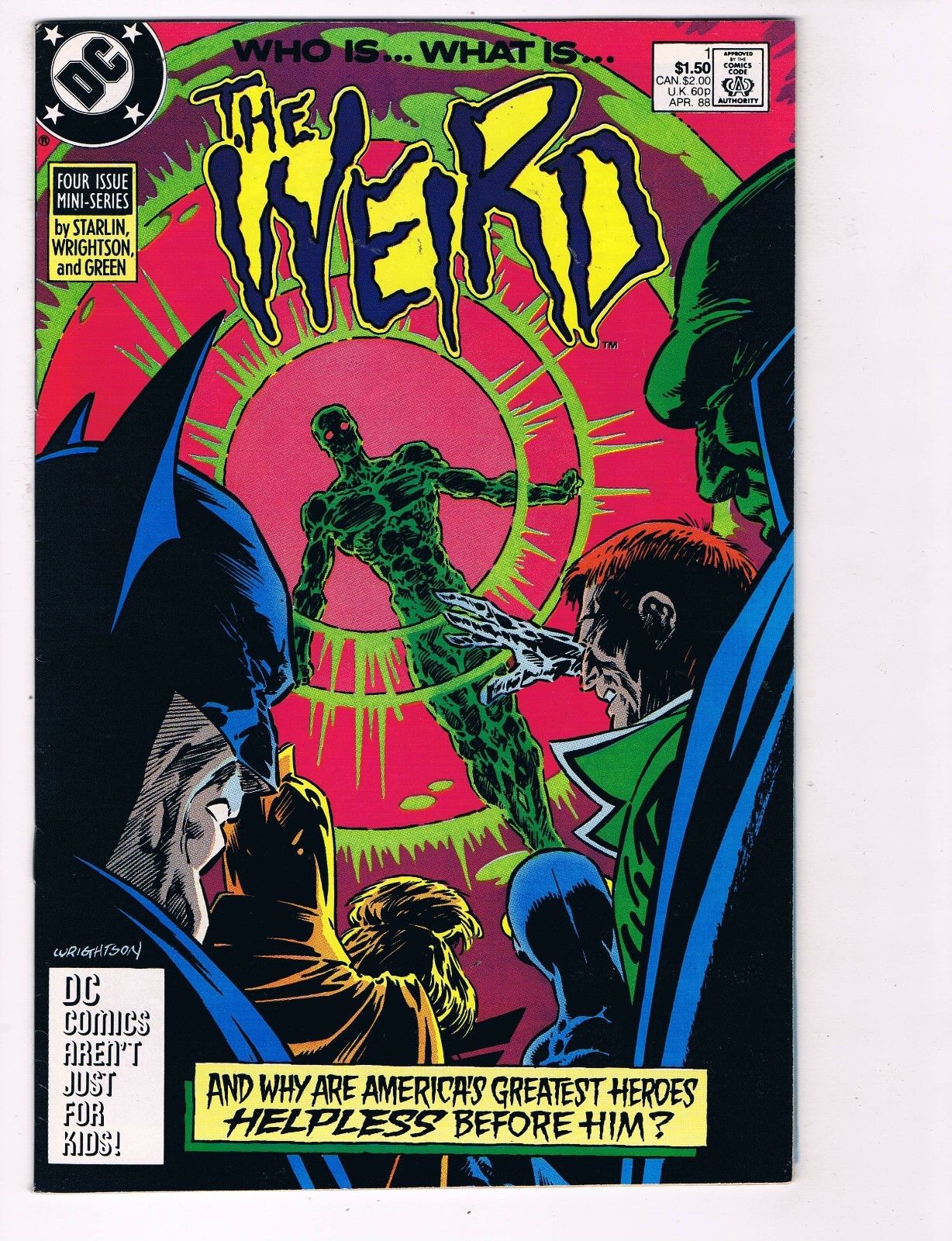 The Weird # 1 DC Comic Books Batman Martian Manhunter Green Lantern Dr ...
