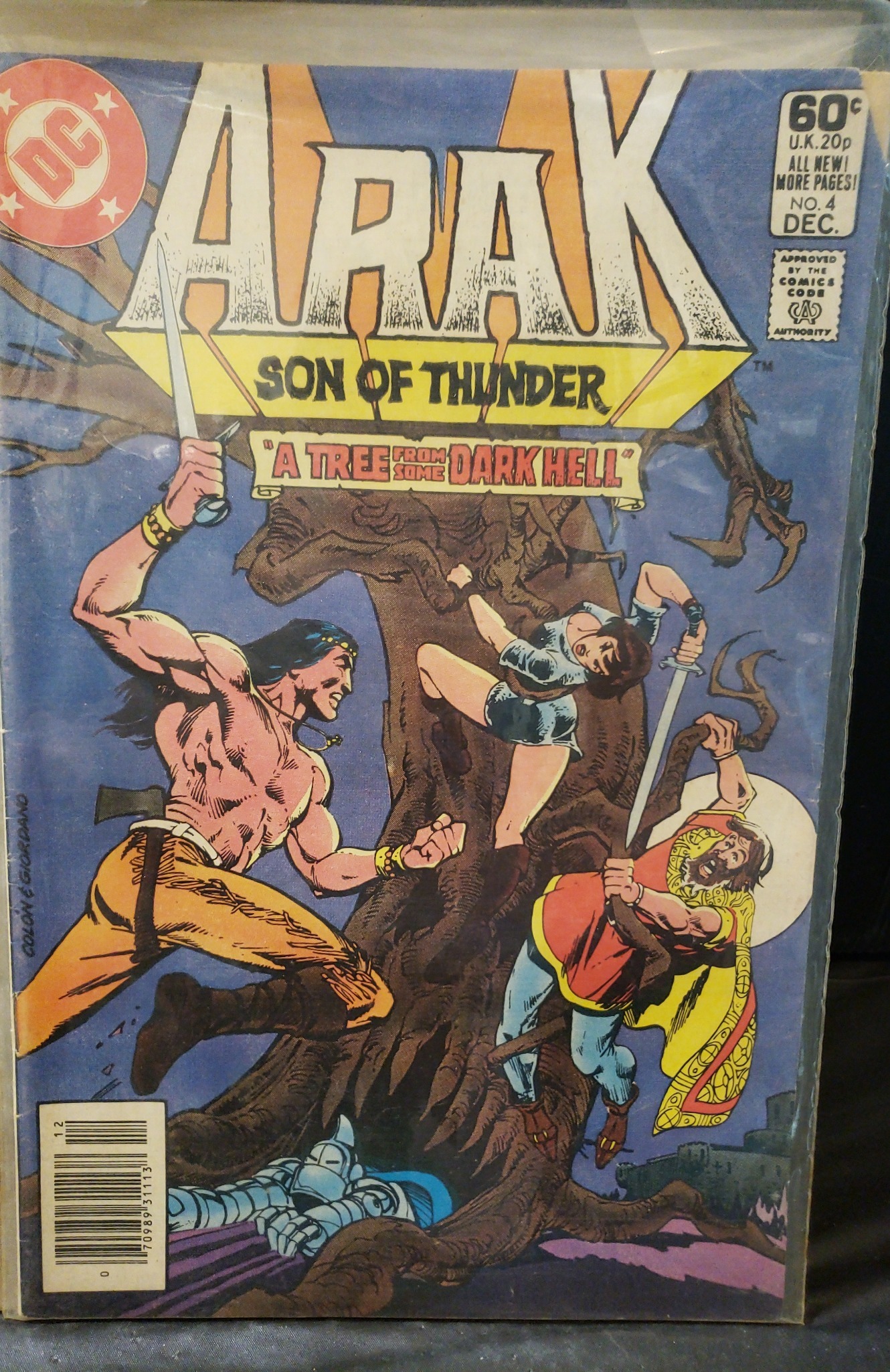 Arak, Son of Thunder #4 (1981) | Comic Books - Bronze Age, DC Comics ...