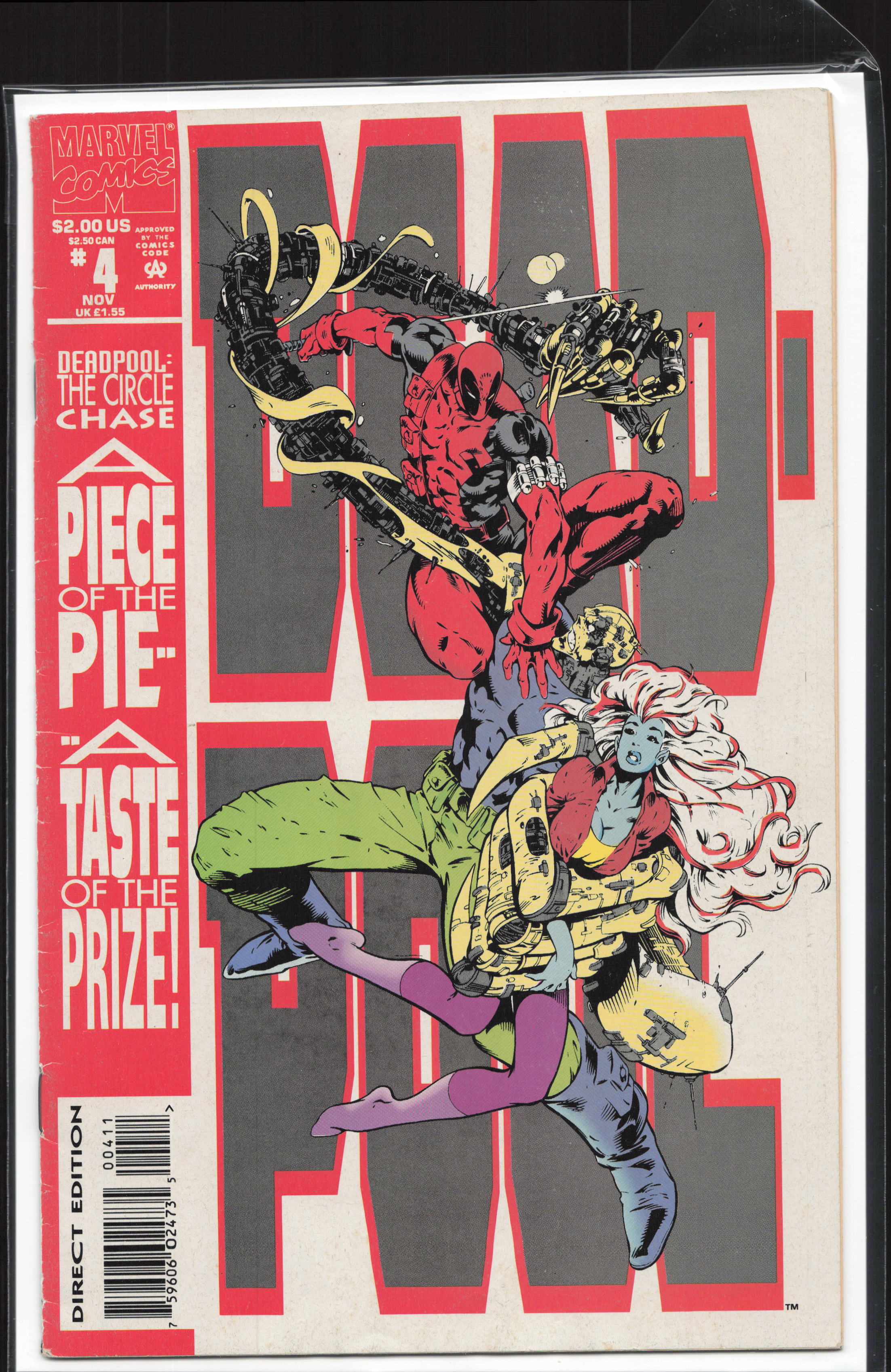 Deadpool #4 (1993) Deadpool | Comic Books - Modern Age, Marvel ...