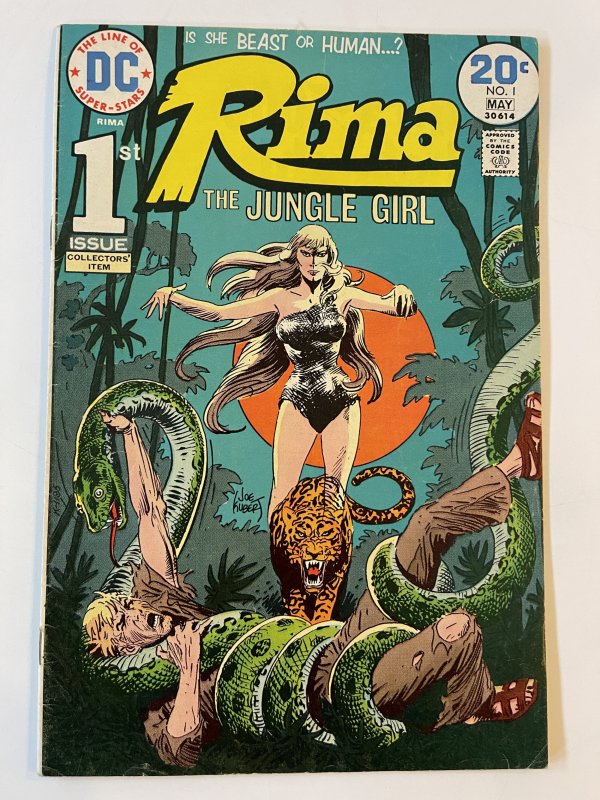 Rima, the Jungle Girl #1 - Fn- (1974) | Comic Books - Bronze Age, DC ...