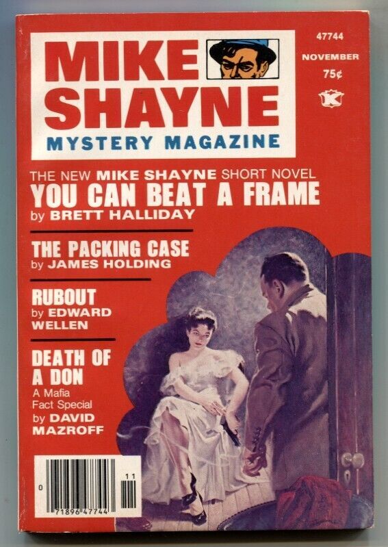 Mike Shayne Mystery November 1976- You Can Beat A Frame- Death Of A Don ...