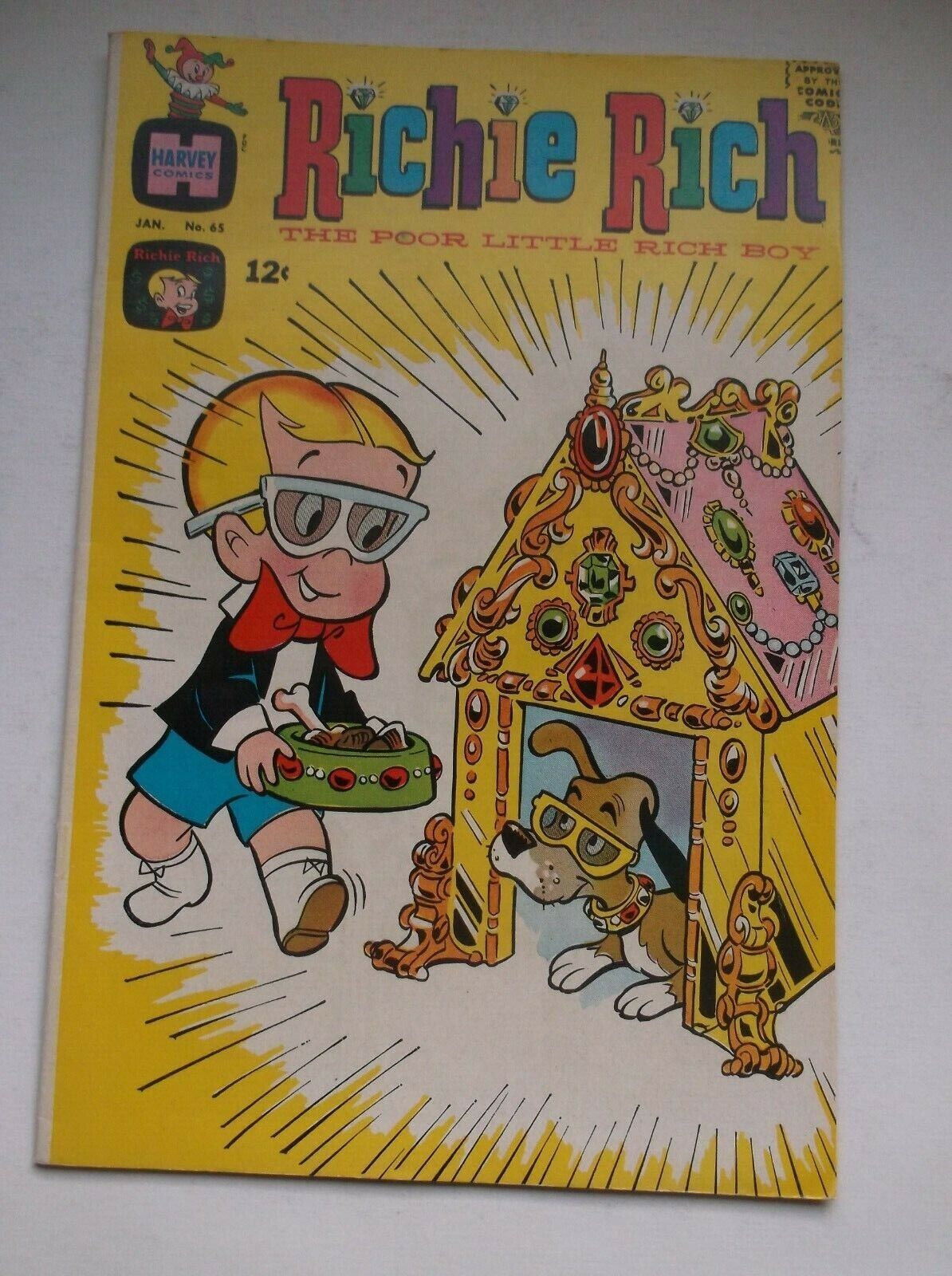 Harvey: Richie Rich, the Poor Little Rich BOY #65, Little Lotta/Dot ...