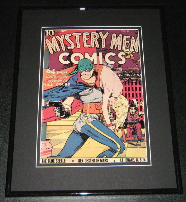 Mystery Men Comics #3 Eisner Framed Cover Photo Poster 11x14 Official ...