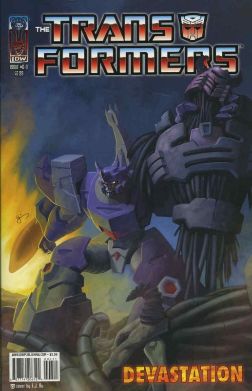 Transformers, The: Devastation #6B FN; IDW | 22 - we combine shipping ...