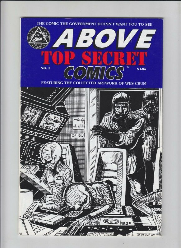 Above Top Secret Comics #1 VF/NM; Eyes Only | Documents alien ...