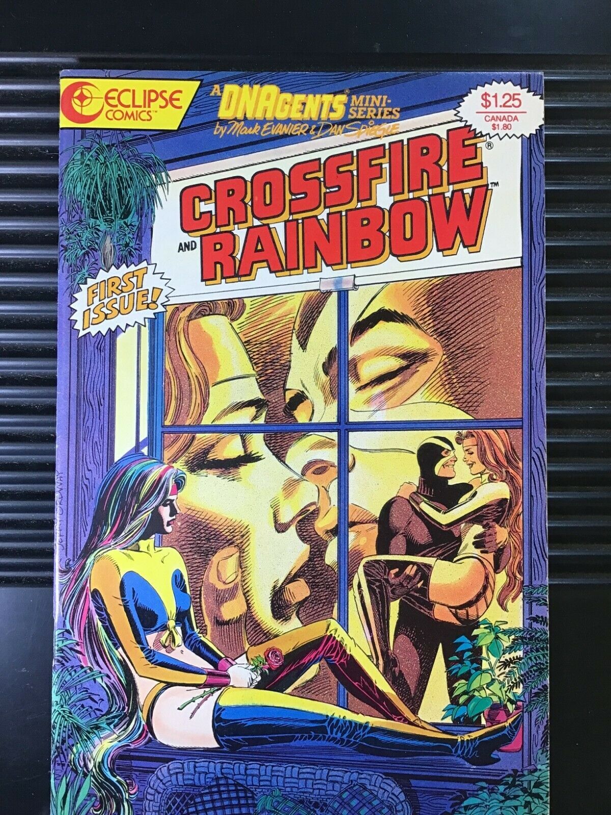 Crossfire and Rainbow #1 (1986) FVF Eclipse Comic | Comic Books - Copper Age, Eclipse, Superhero ...