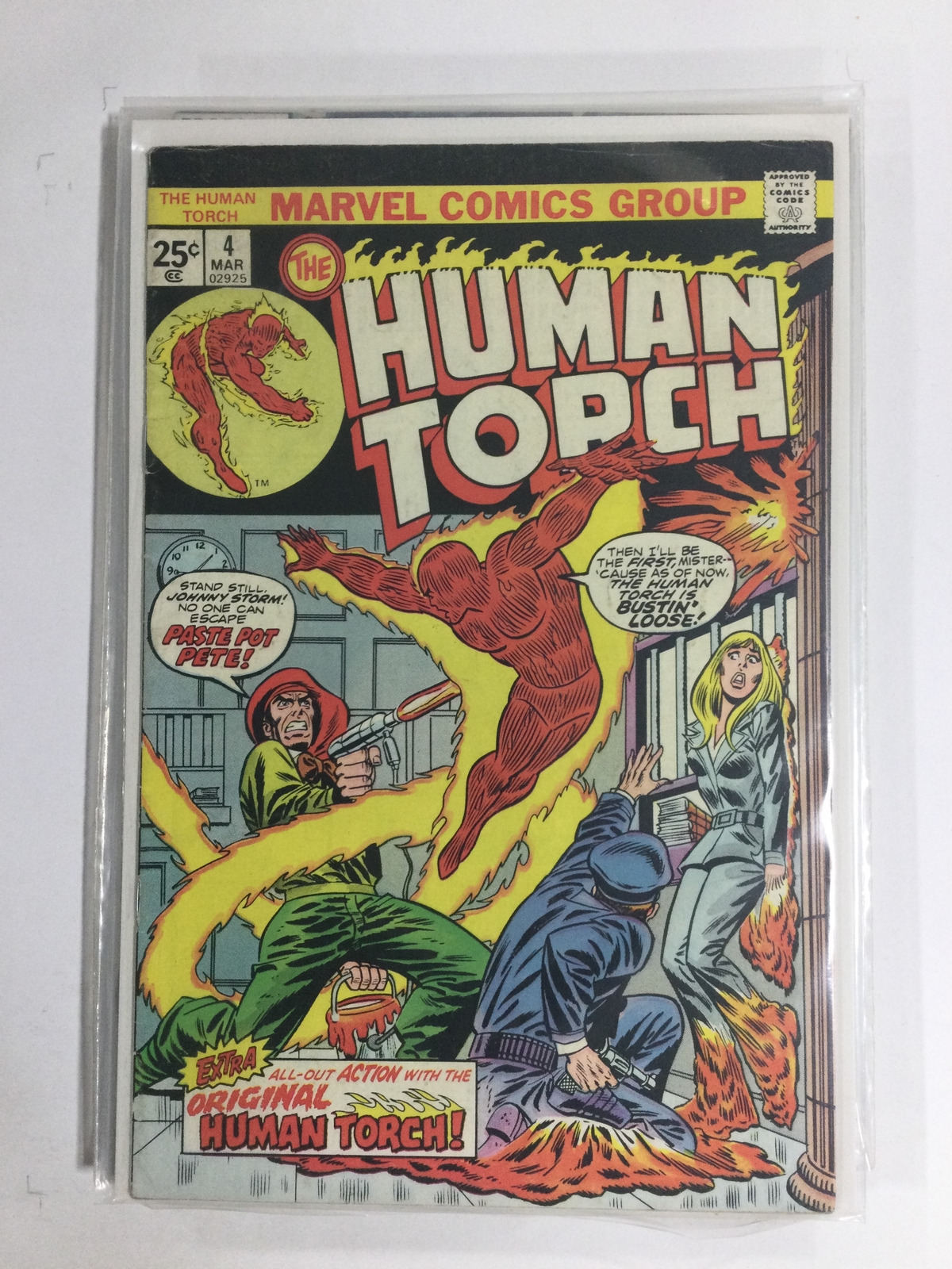 The Human Torch #4 (1975) FN3B119 FINE FN 6.0 | Comic Books - Bronze ...