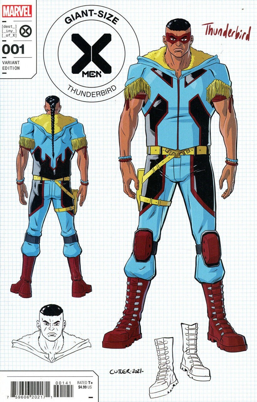 Giant-Size X-Men: Thunderbird (2022) #1 NM David Cutler 1:10 Variant ...