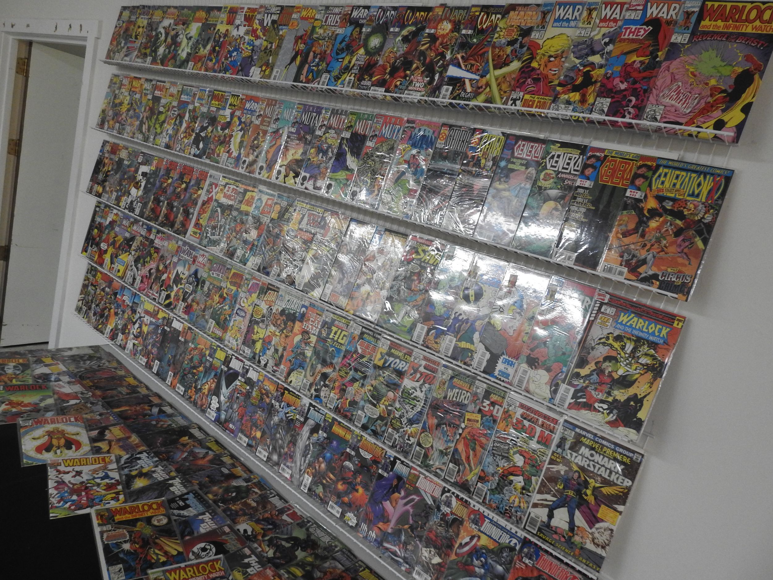 Huge Lot of 160+ Comics W/ GOTG, The New Mutants, Warlock! Avg. FN/VF ...