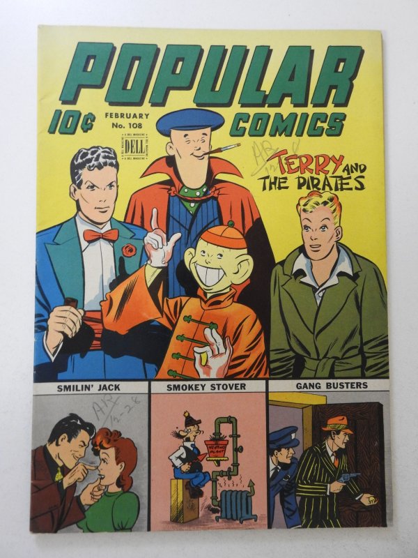 Popular Comics #108 (1945) FN+ Condition! pencil fc | Comic Books ...