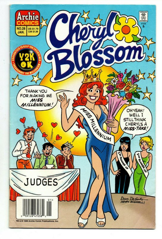 Cheryl Blossom #28 newsstand - Dan DeCarlo - Archie - 1999 - VG | Comic ...