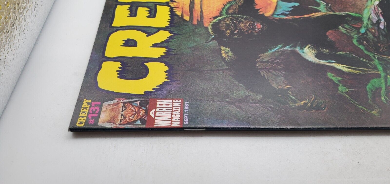 CREEPY MAGAZINE #131 (1981) Frank Frazetta does the cover NM/Mint ...