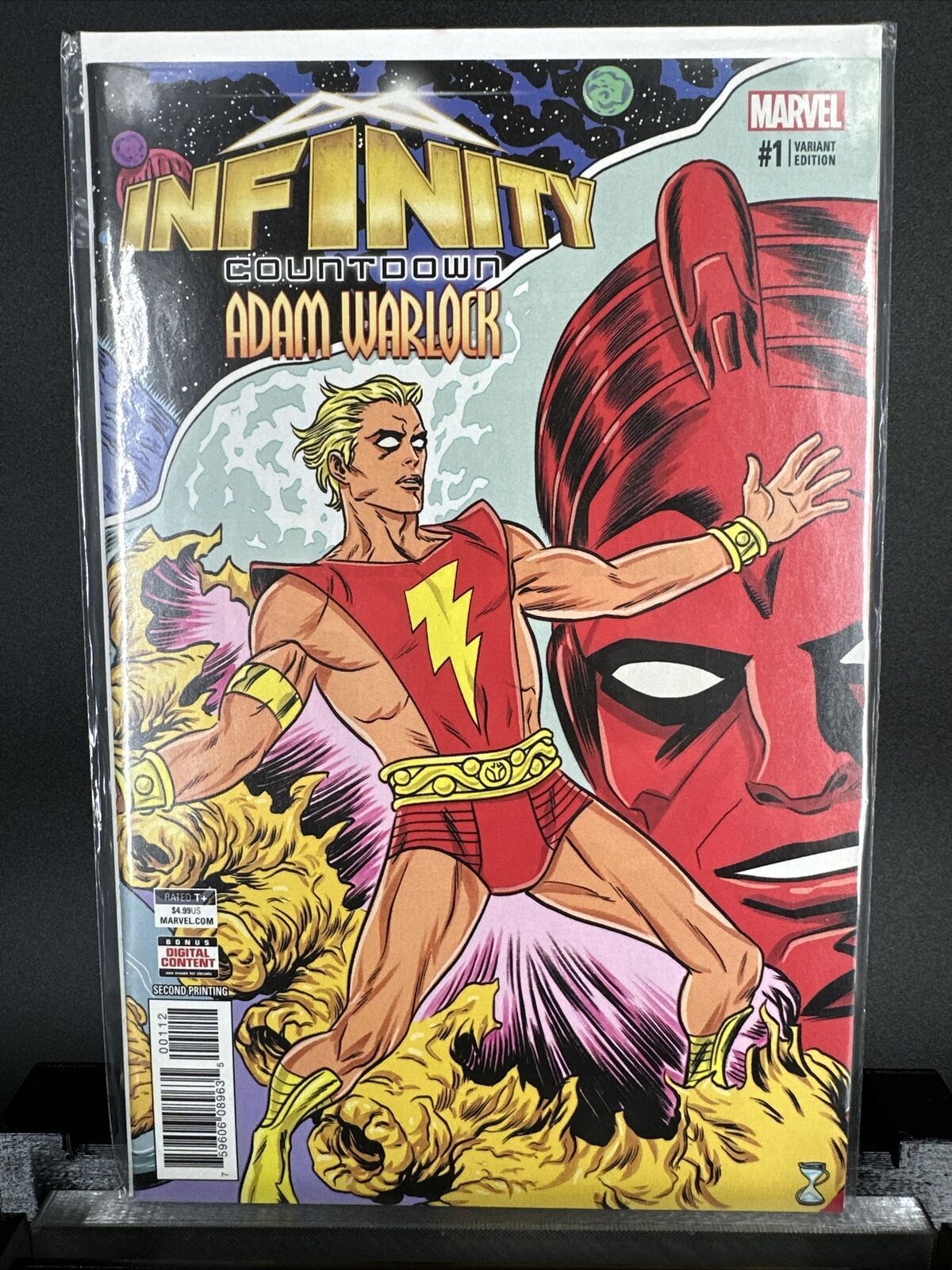 Michael Allred & Laura Allred Signed Infinity Countdown Adam Warlock #1 ...