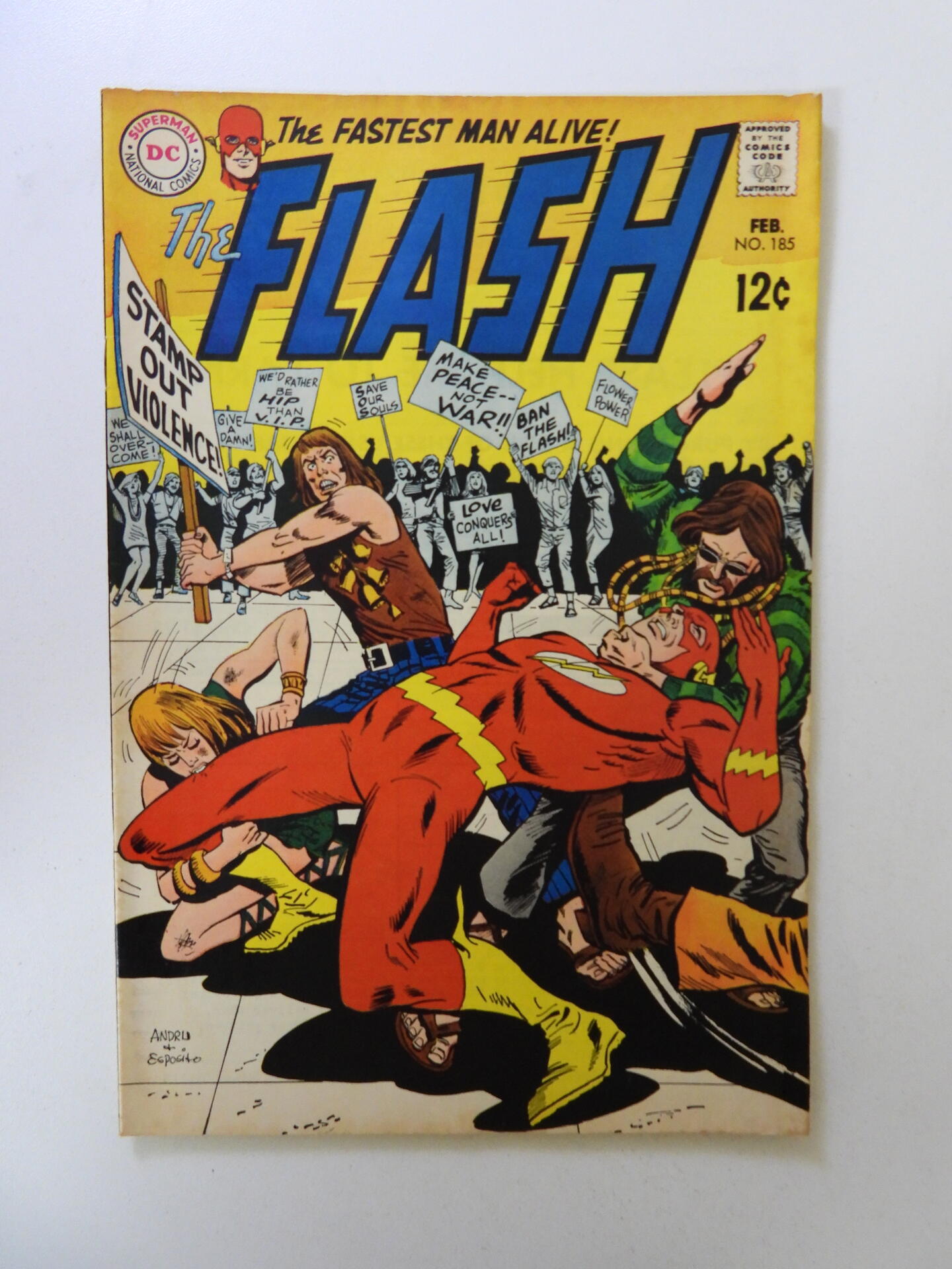 The Flash #185 (1969) FN/VF condition | Comic Books - Silver Age, DC ...