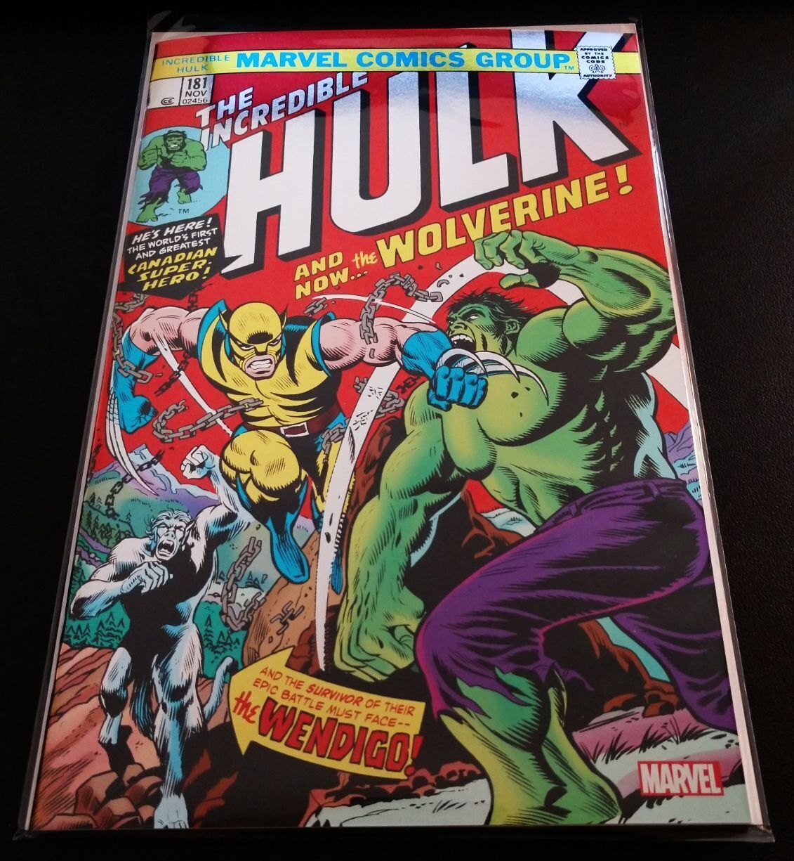 Incredible Hulk #181 [1974] Facsimile Edition | Foil Variant (Marvel ...