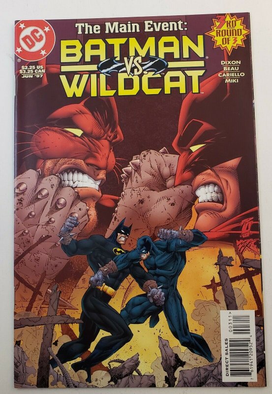 Batman Wildcat #1-3 Complete Set High Grade NM DC Comics 1997 | Full ...