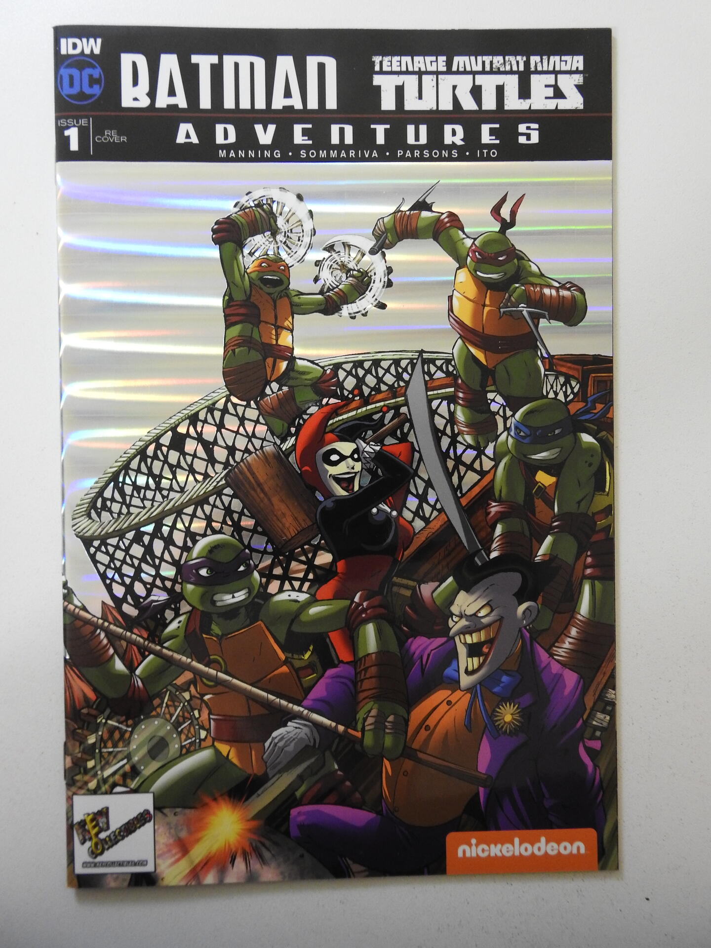 Batman/Teenage Mutant Ninja Turtles Adventures #1 Anastasia Exclusive ...