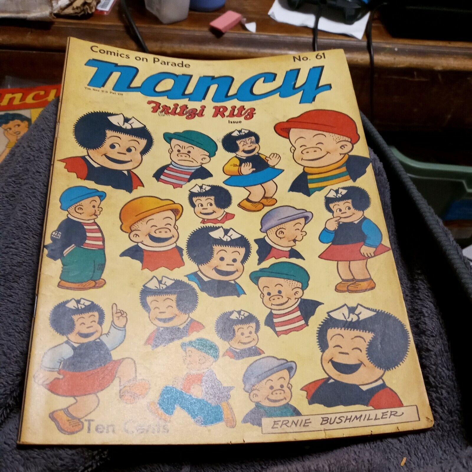 Comics on Parade # 61 United 1948 ALL Nancy, Sluggo, Fritzi Ritz ...
