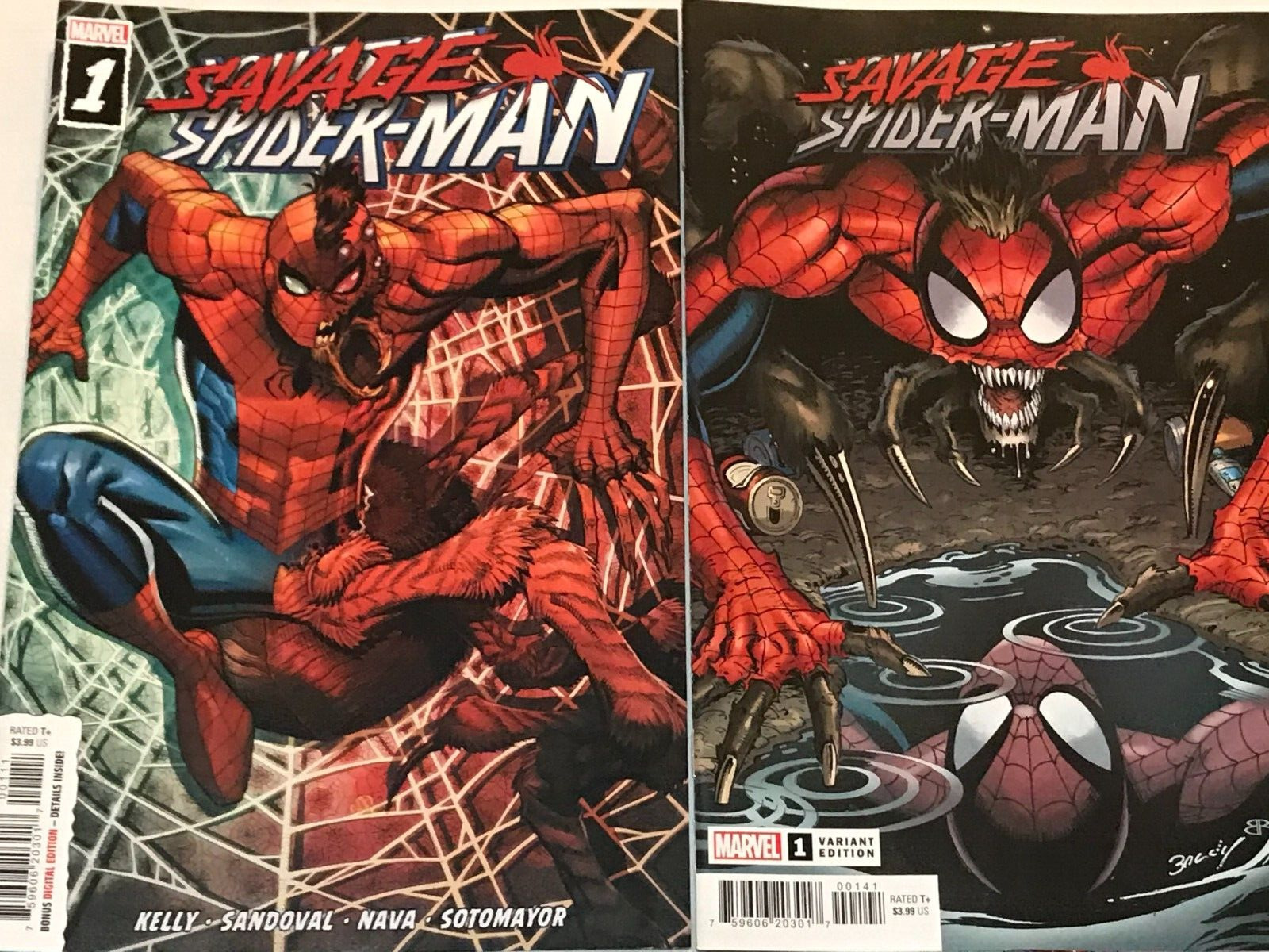 Savage Spider-Man#1-5 NM LOT 2022 (5 Books) With Variants Marvel Comics ...