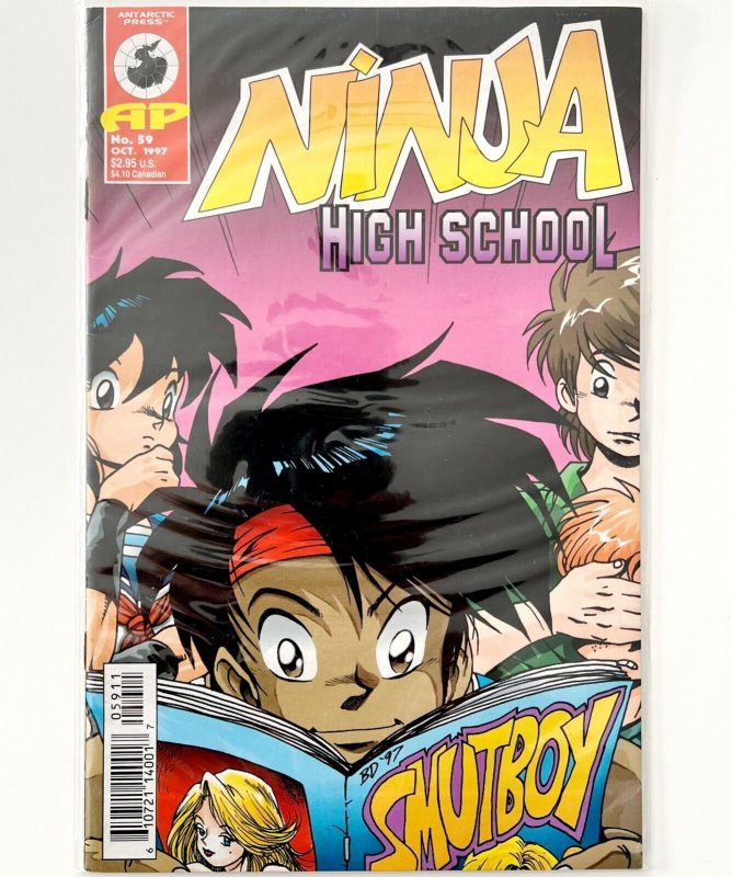 1997 Antarctic Press Comics Ninja High School #59 Comic Book Vintage ...