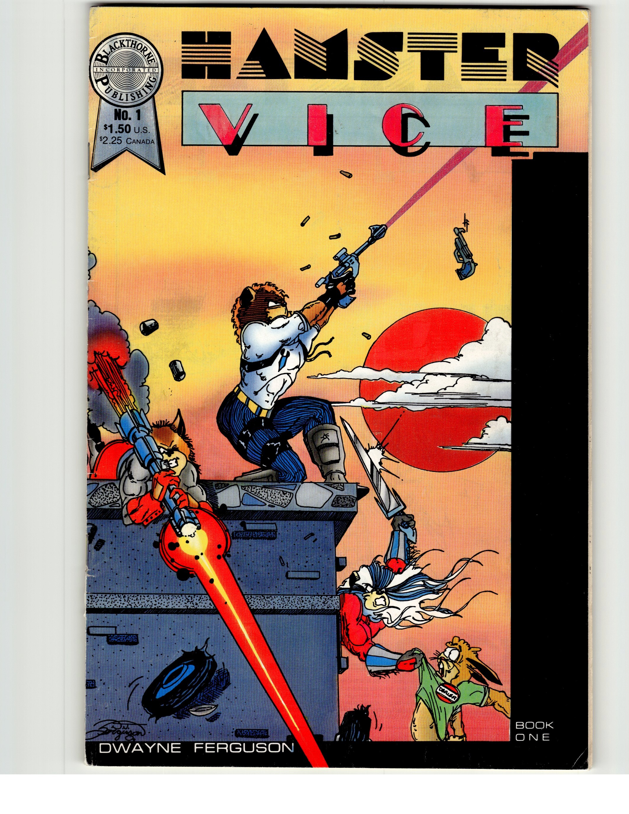 Hamster Vice #1 (1986) Hamster Vice | Comic Books - Copper Age ...