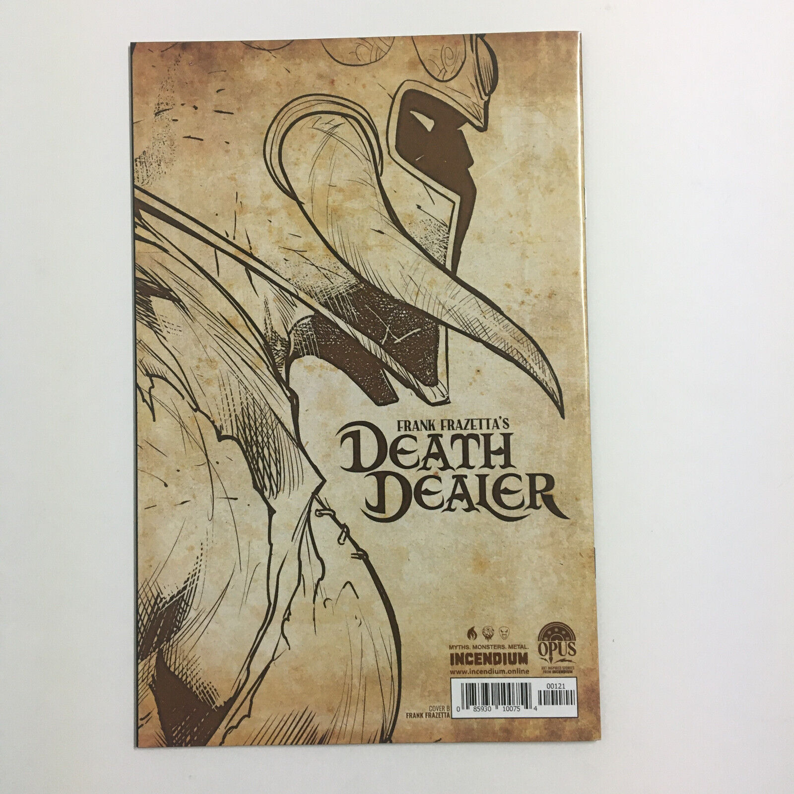 Frank Frazetta's Death Dealer #1 - Classic Frazetta B Cover - Opus ...